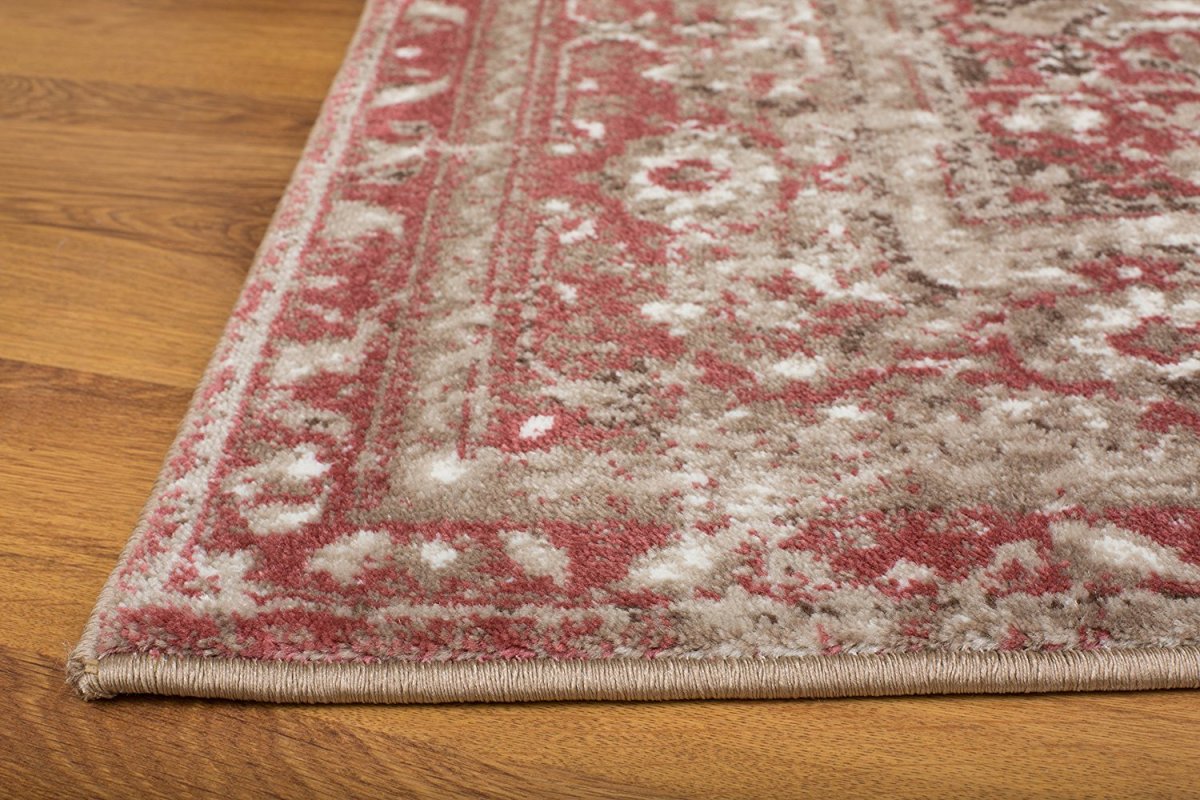 Antep Rugs Inc. - Antep Rugs Bosphorus Collection Olympus Area Rug Pink